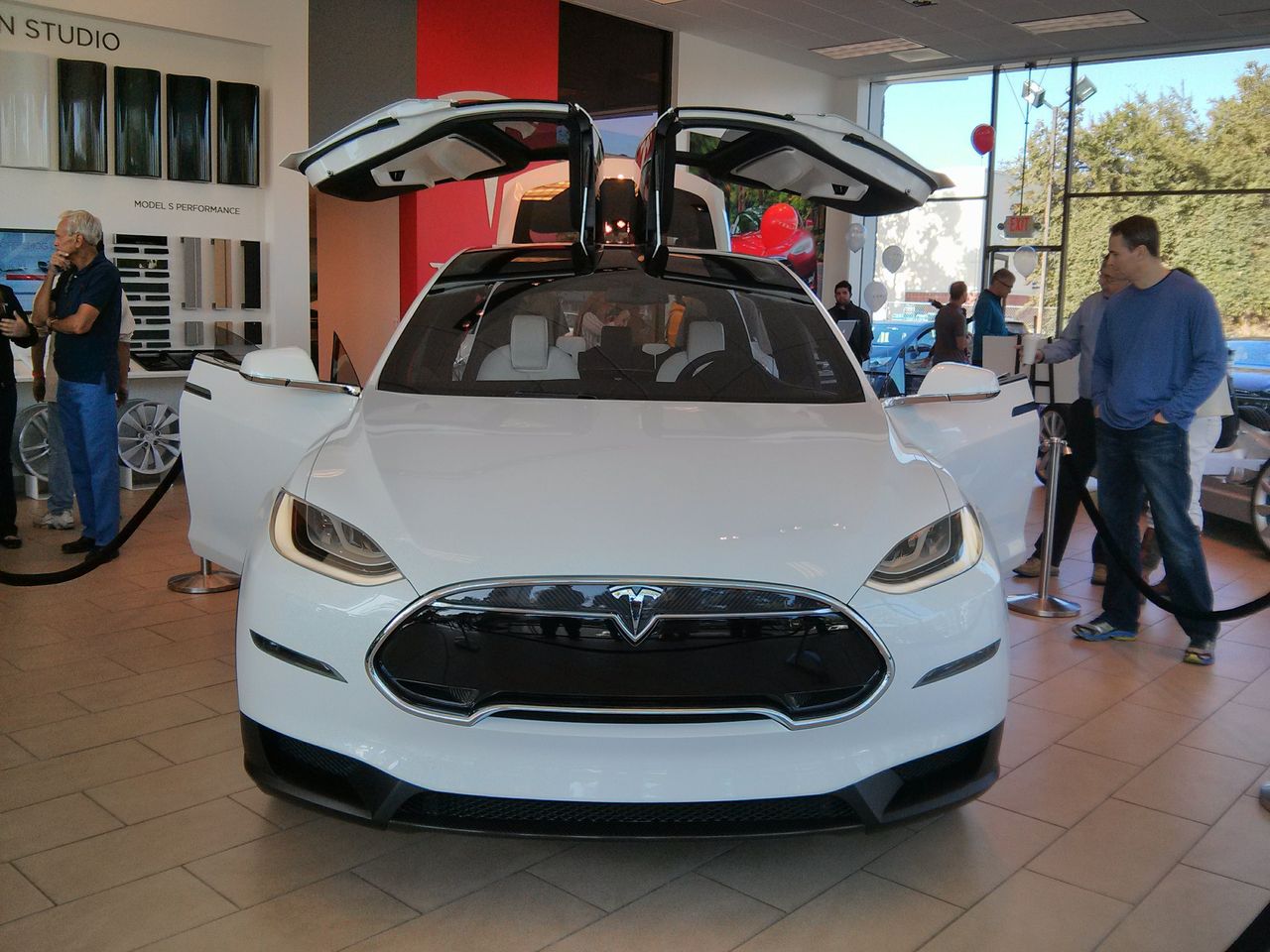 Some observations on new Tesla Model X prototype shown at Palo Alto ...