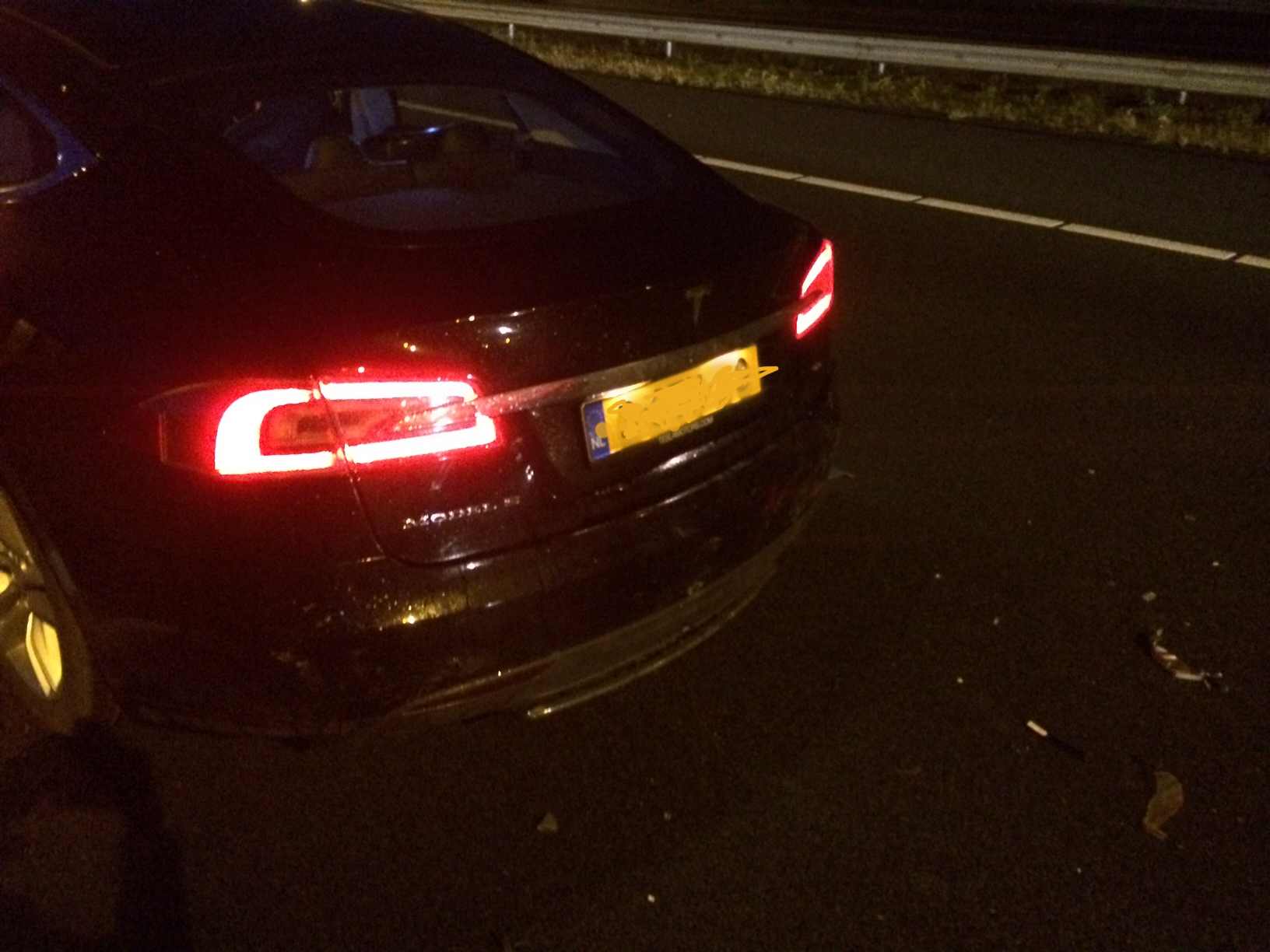 What happens when a Tesla Model S gets rear ended? - Electrek