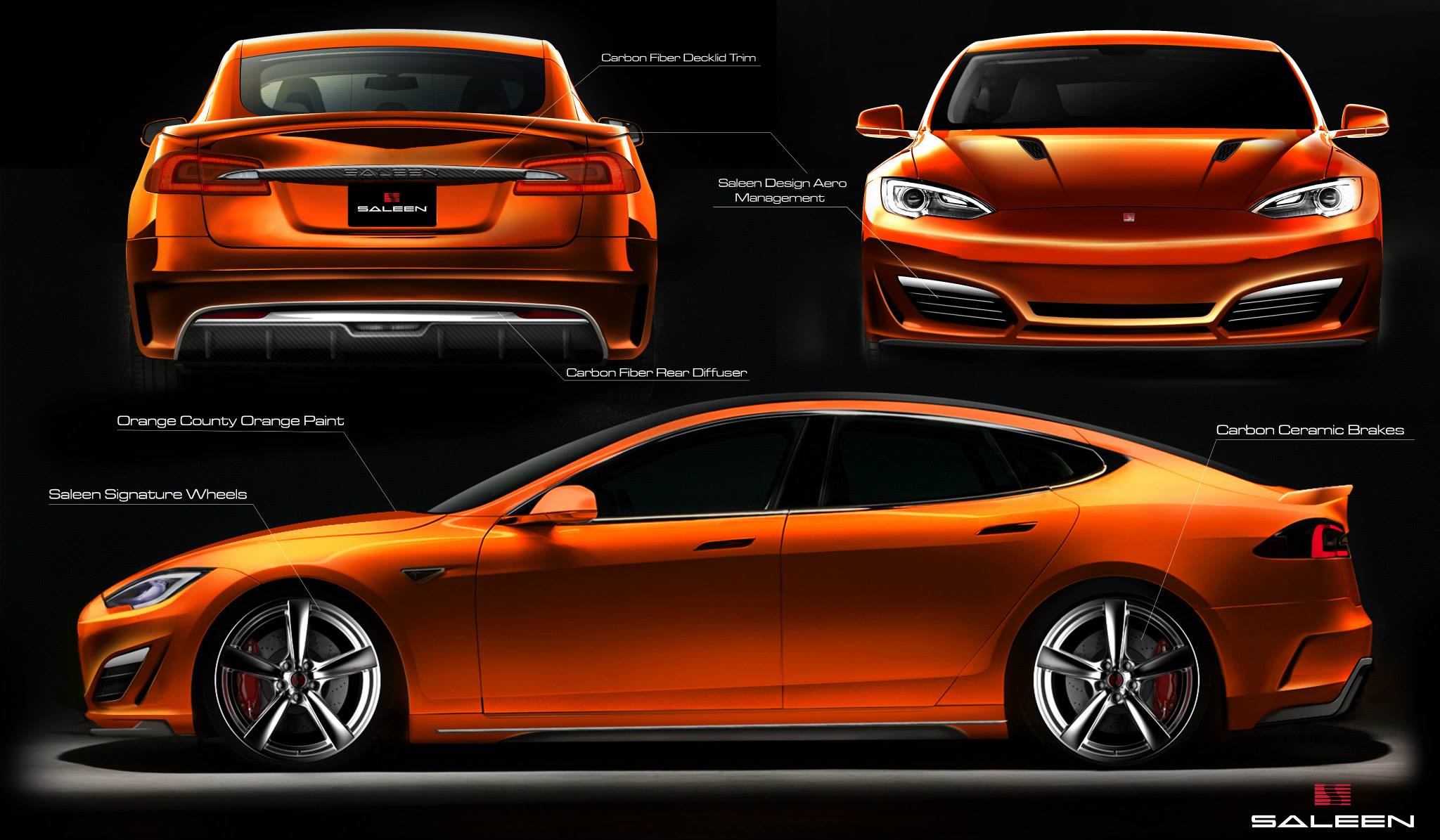 Saleen Tesla - Electrek