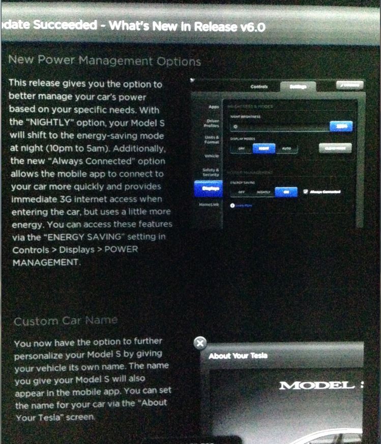 Tesla officially announces v6 Software - Electrek