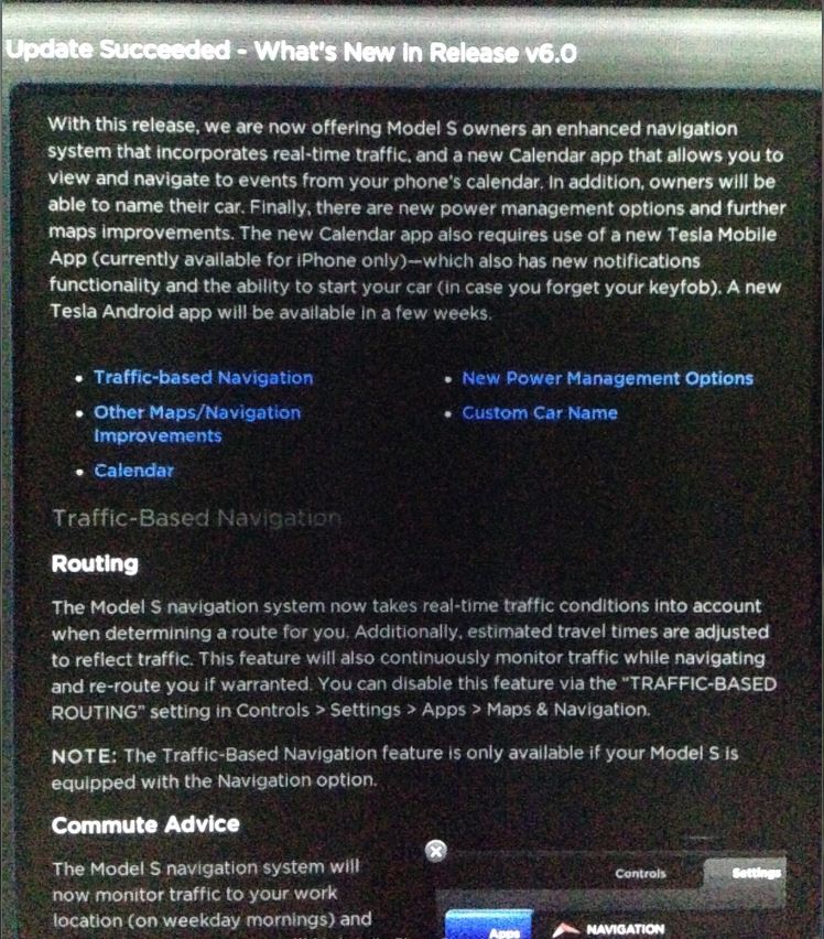 Tesla officially announces v6 Software | Electrek