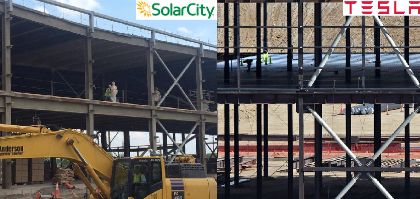 SolarCity’s factory takes shape and it looks a lot like Tesla’s ...
