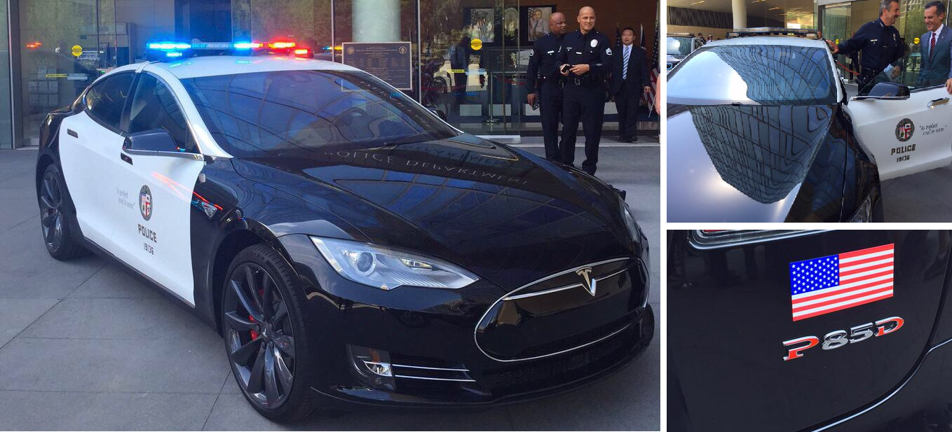 Tesla and LAPD working to retrofit a Model S with equipment for police ...