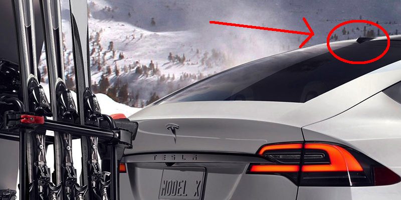 Tesla Model X likely to be equipped with hybrid display/mirror for rear ...