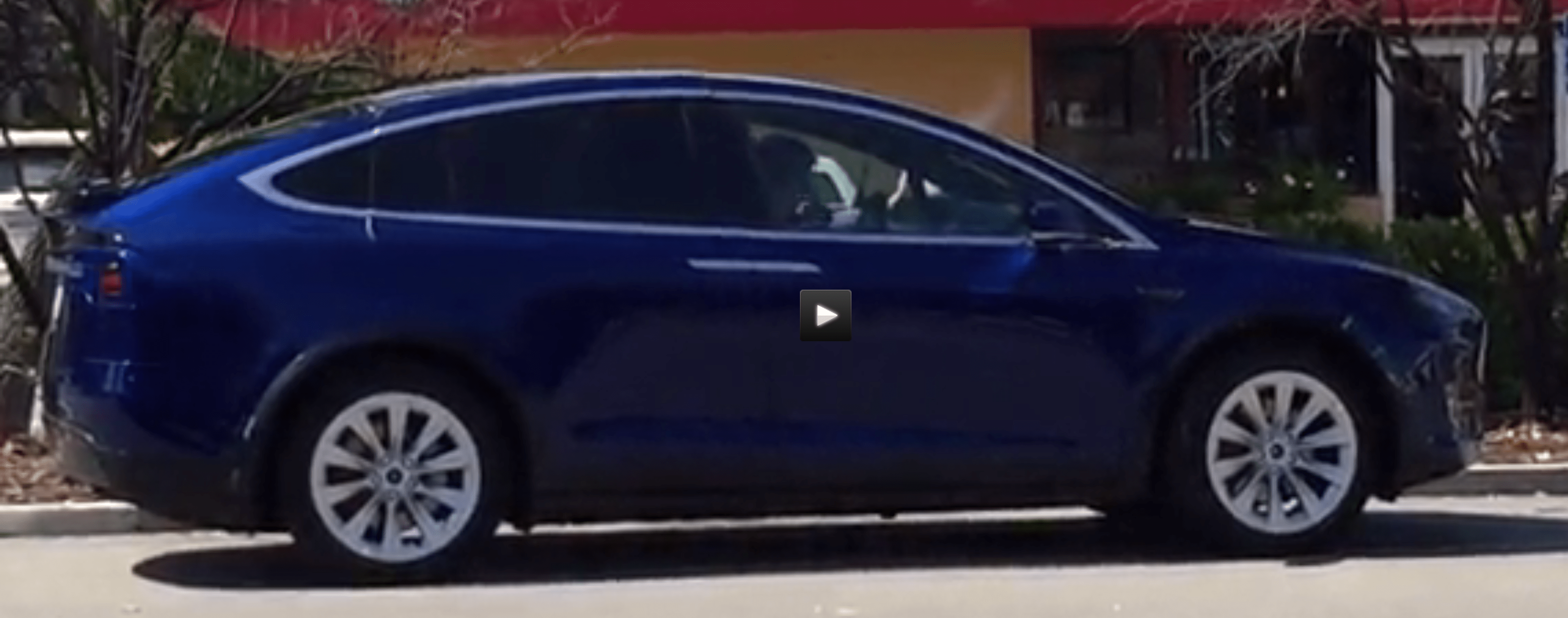 Model X panoramic windshield goes up over driver to the back Falcon ...