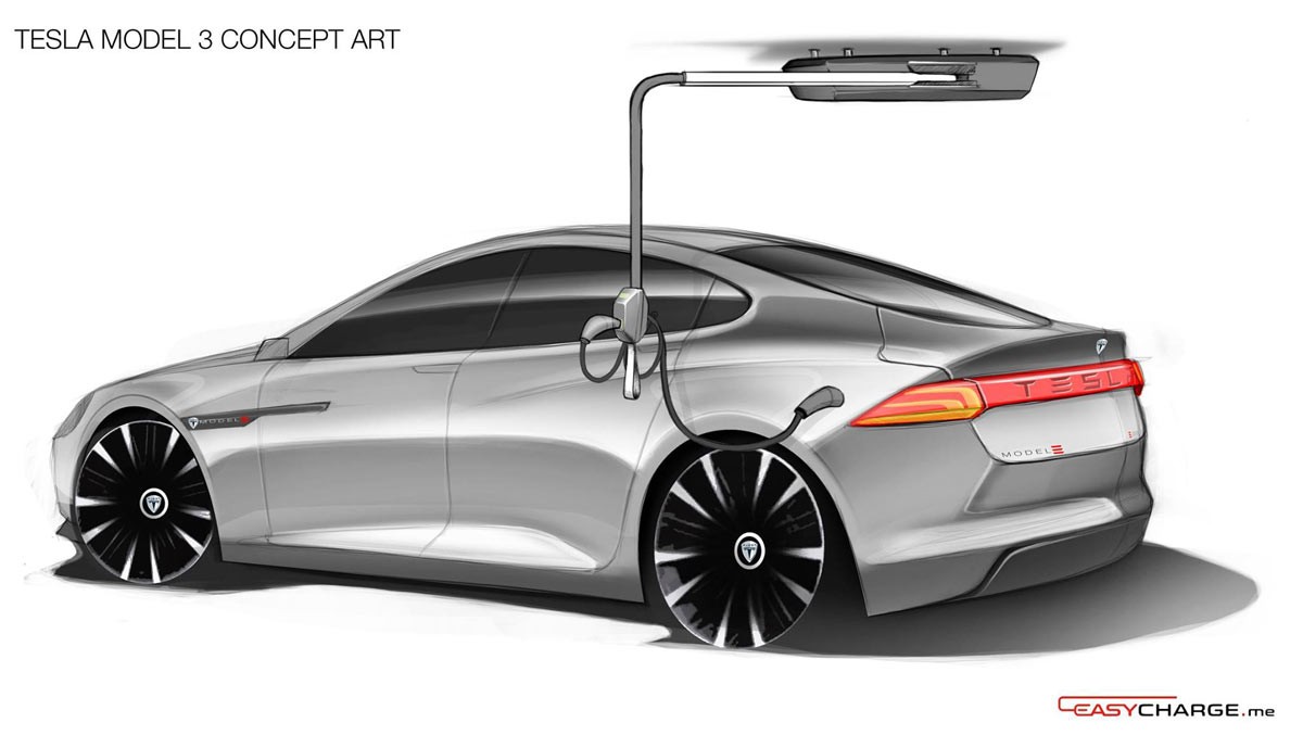 Round up of Tesla Model 3 renderings - which one will be closest to the ...