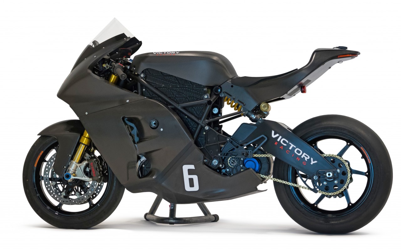 Victory unveils an all new electric motorcycle to compete at the Isle ...