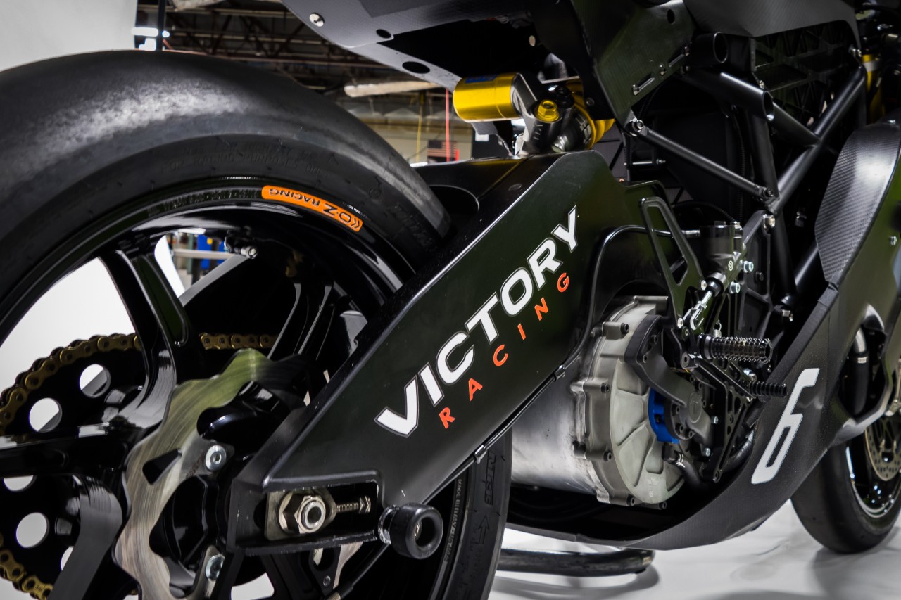 Victory unveils an all new electric motorcycle to compete at the Isle ...