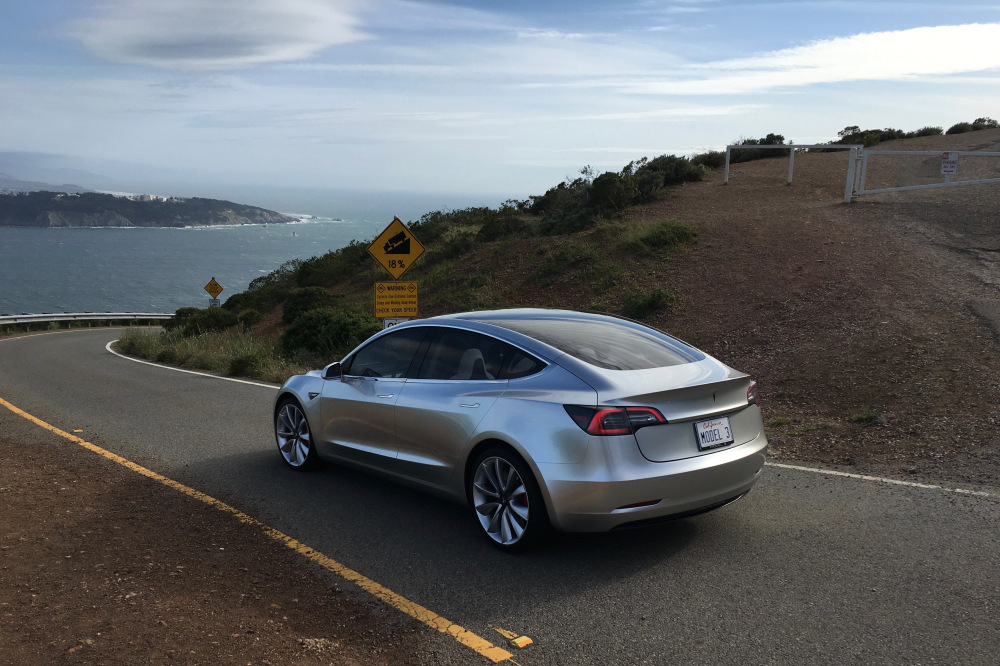 New Tesla Model 3 promo high-res shots of the silver prototype emerge ...