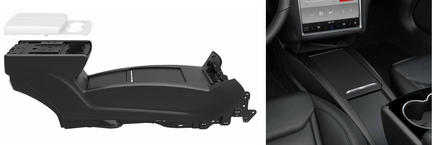 Integrated Center Console | Electrek