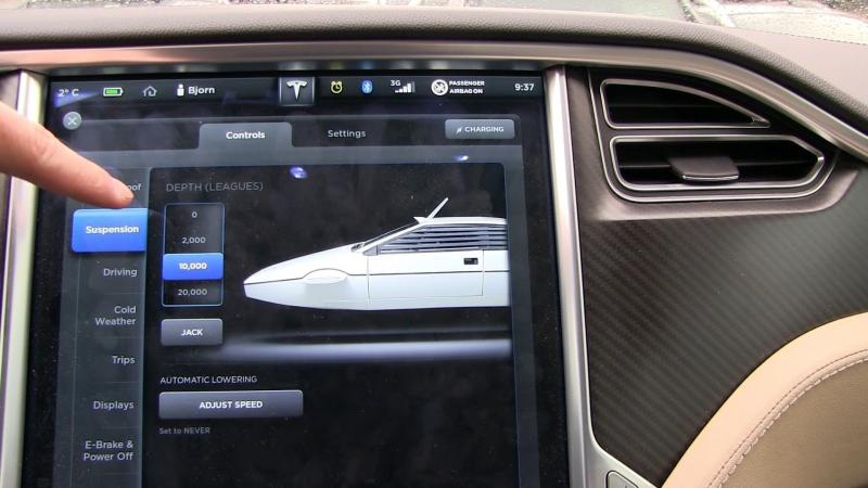 Watch a Tesla Model S drive (or swim) through a flooded tunnel [Video ...