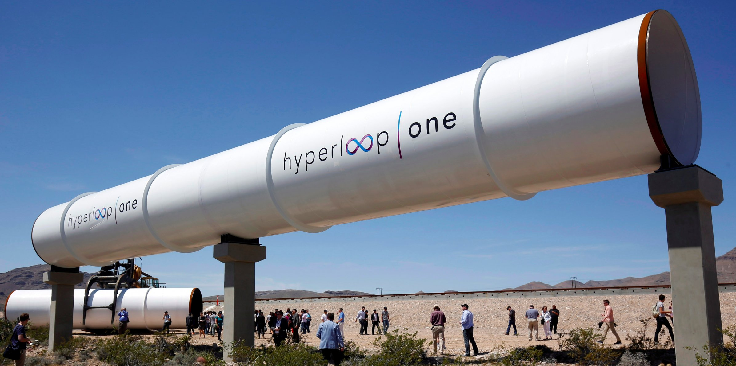 First full-scale Hyperloop prototype is taking shape in North Las Vegas ...