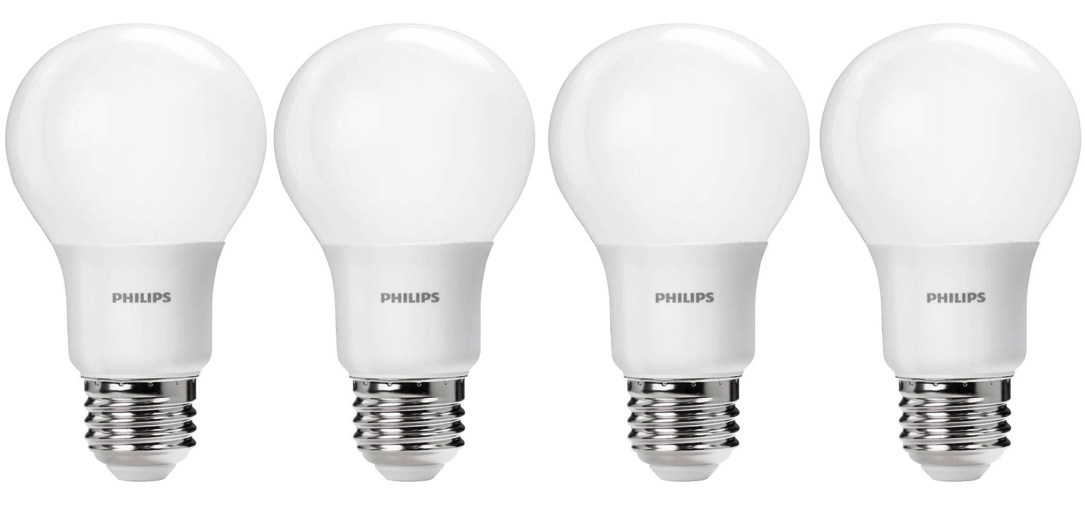 Green Deals: Philips 100W A19 Daylight LED Light Bulbs (4-pack) $20 ...