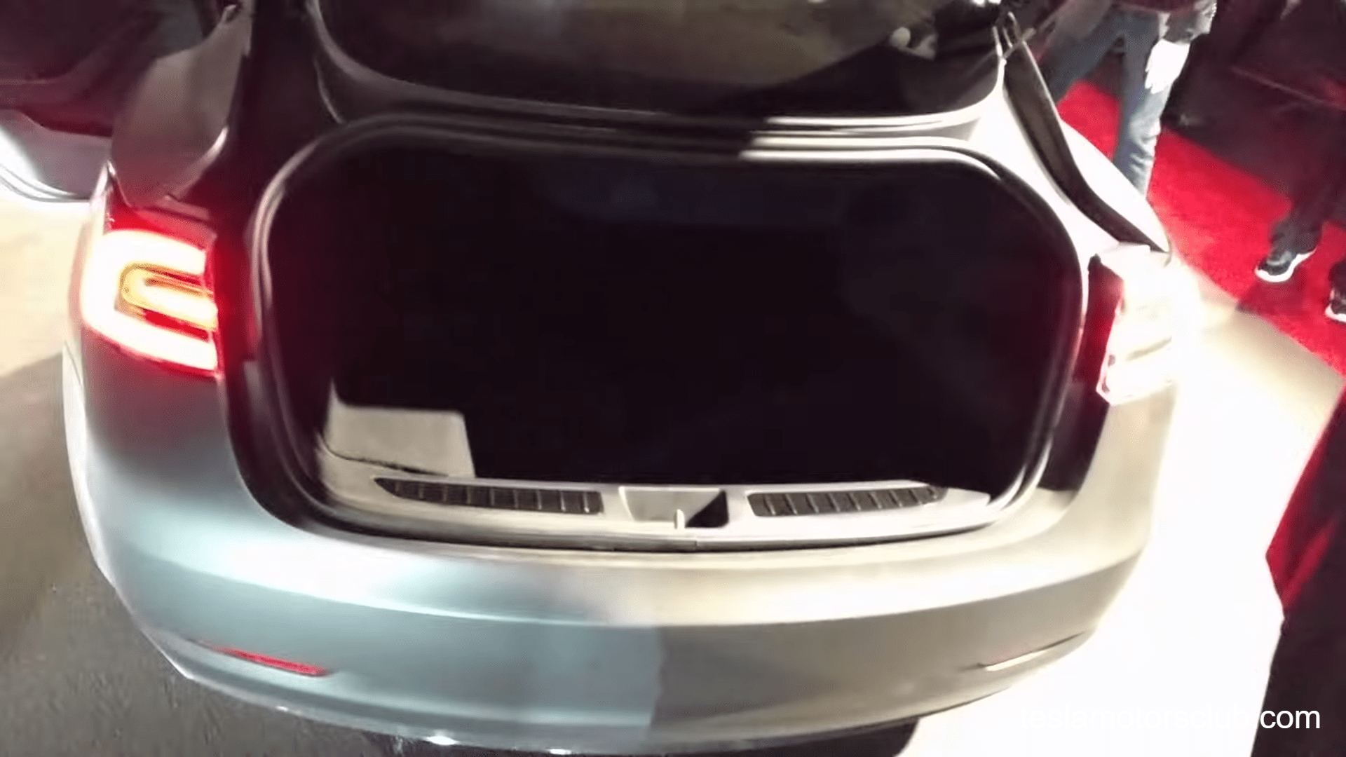 Tesla Model 3's back seats will fold flat with 5'6'' of space in the ...