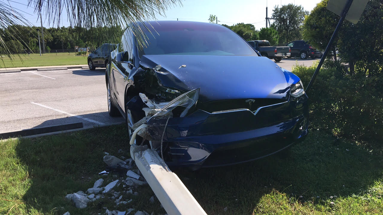 Several Tesla owners claim Model X accelerated/crashed on its own but ...