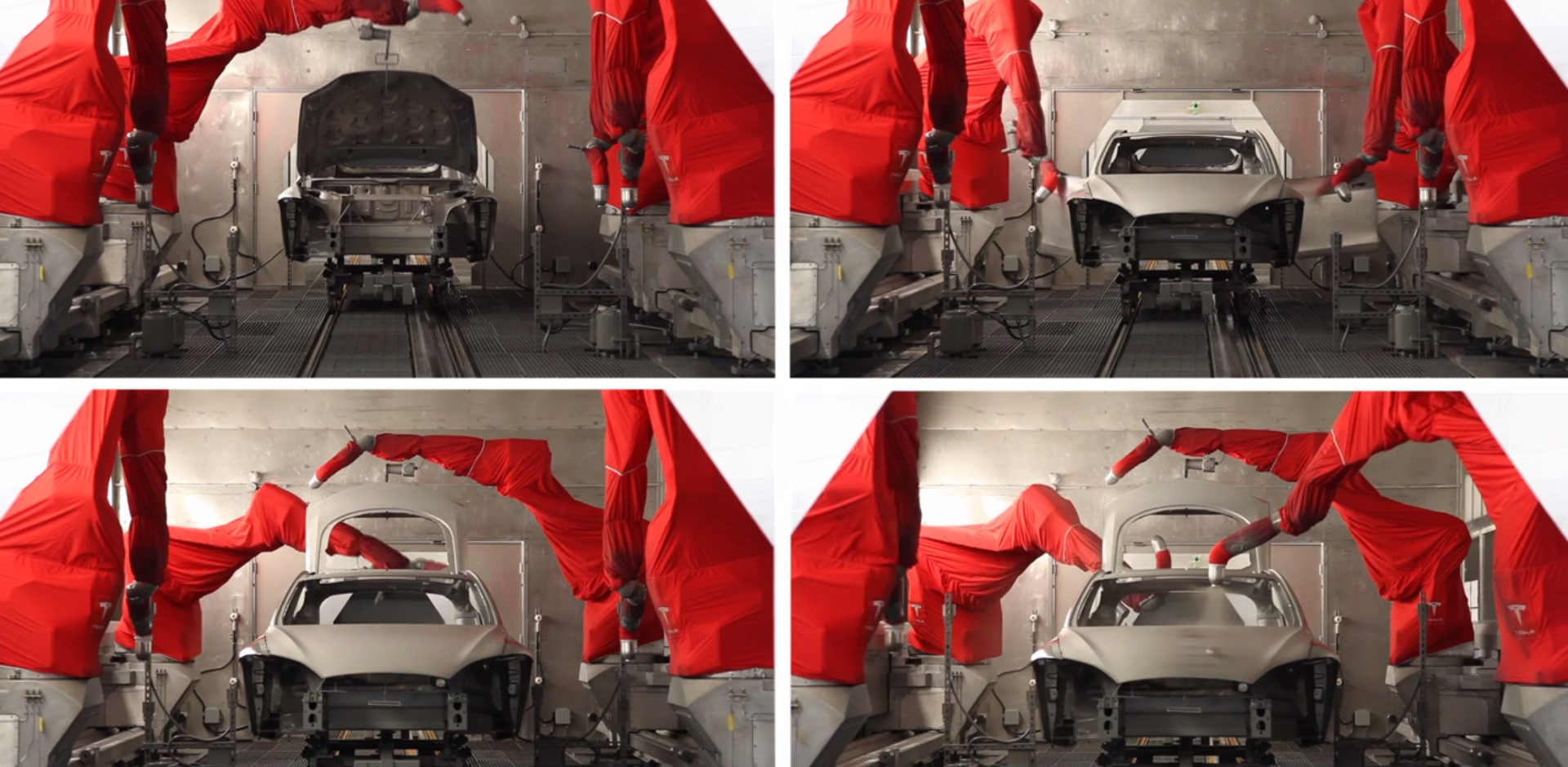 Tesla Paint shop | Electrek