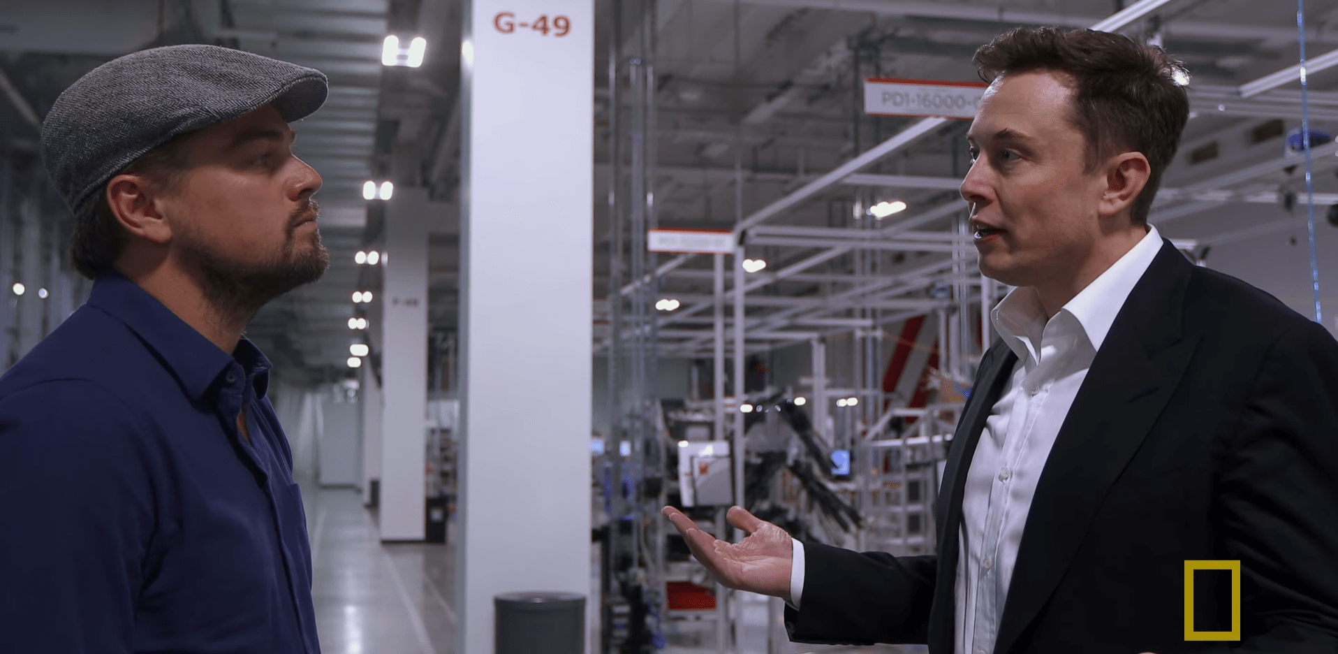 Leonardo DiCaprio tours the Tesla Gigafactory with Elon Musk in new ...