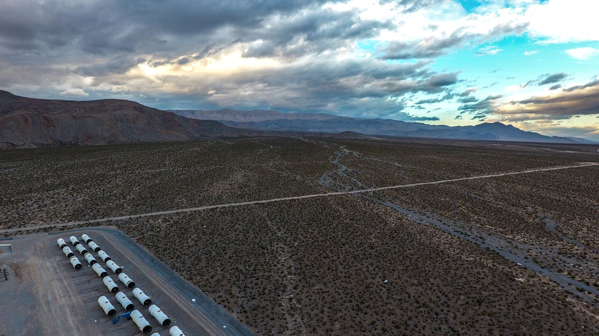 First full-scale Hyperloop prototype is taking shape in North Las Vegas ...