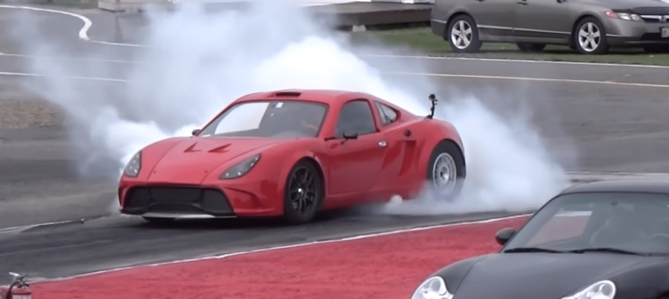 All-electric kit car with Tesla drivetrain runs a quarter-mile in 10.1 ...