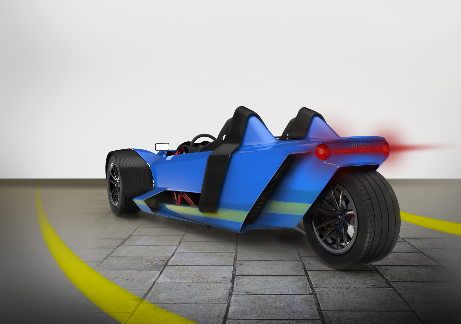 An all-electric 2-seater inspired by the T-Rex three-wheeler is ...