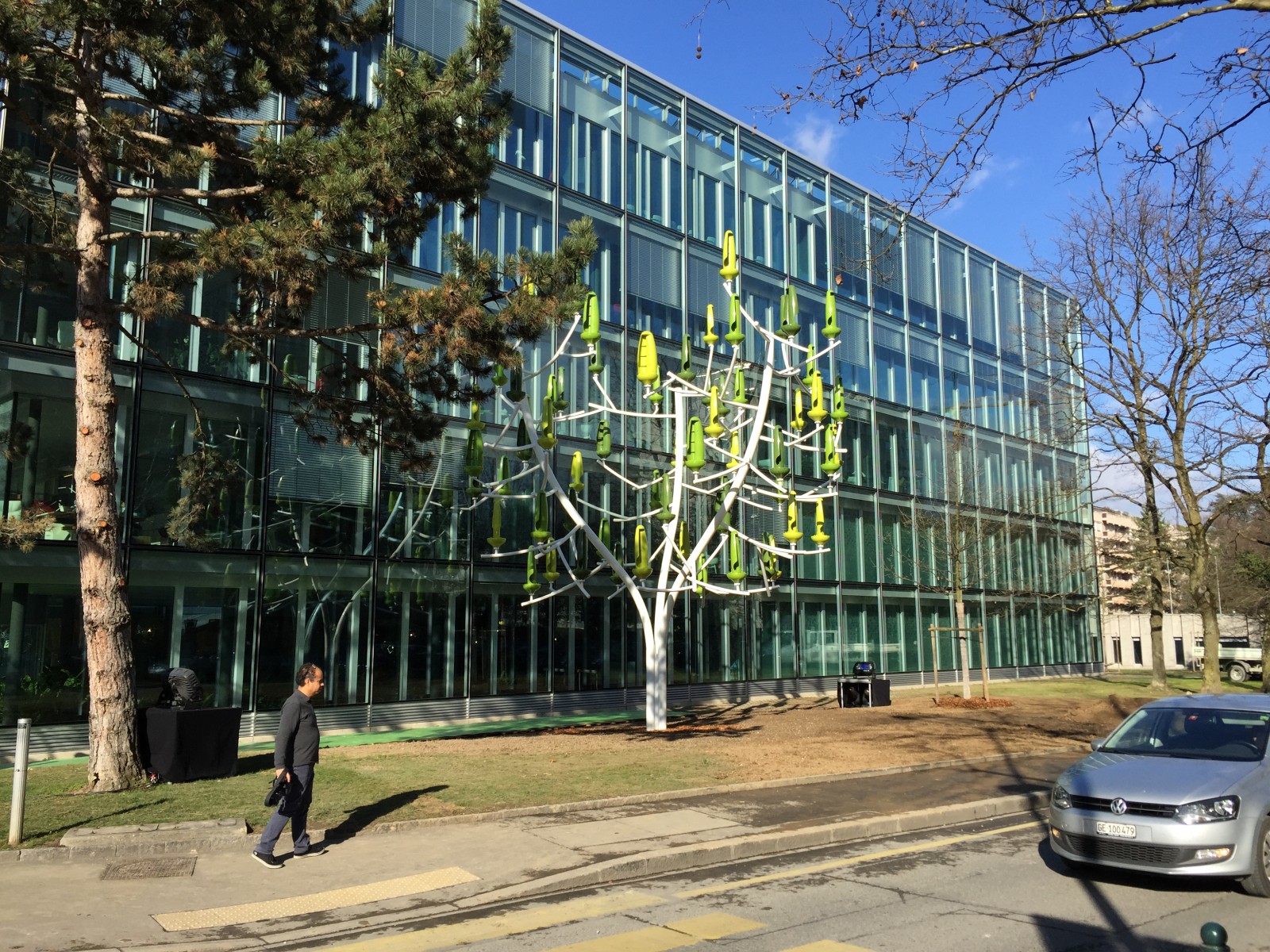 Wind turbines disguised as trees and producing electricity from low ...