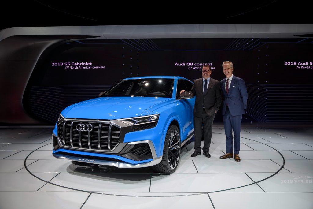 Audi Unveils New Plugin Electric Q8 Suv Ahead Of Fullyelectric