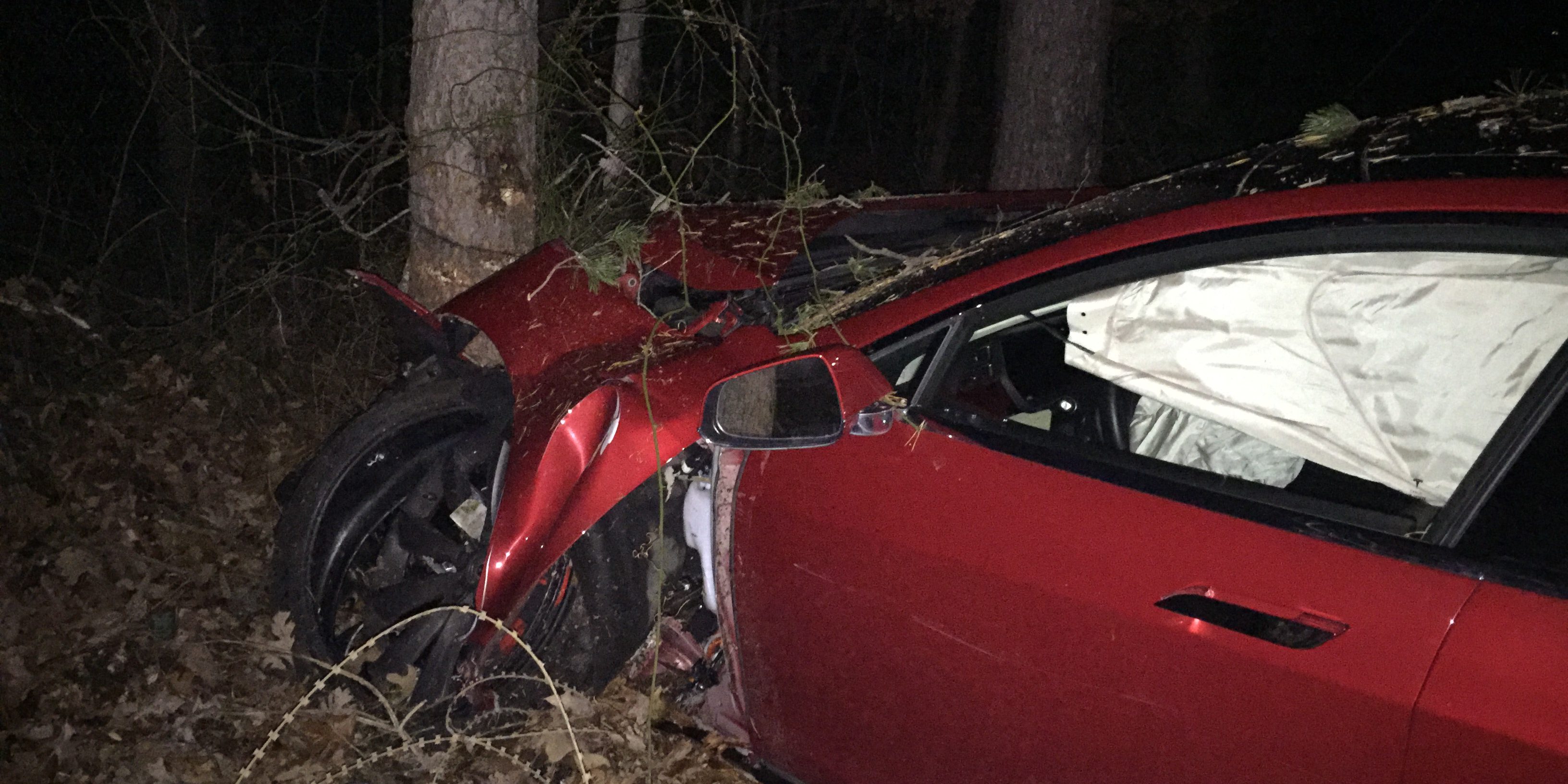 Tesla owner credits Model S' safety features and lack of engine for ...