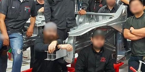 Tesla Model 3: First pictures of chassis and inside the ‘alien ...