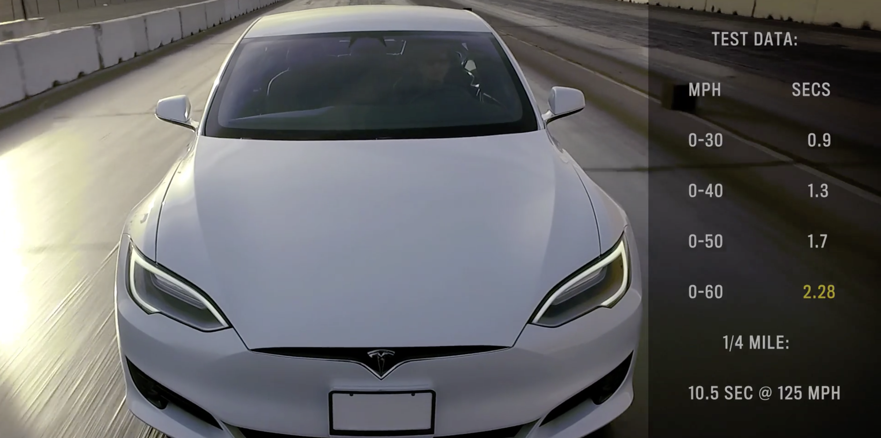 Tesla Model S P100D Ludicrous+ achieves record 2.28-second 0-60 mph and ...