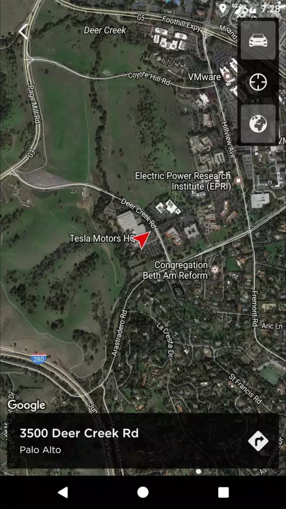 First look with pictures at Tesla's new mobile app with new UI, touch ...