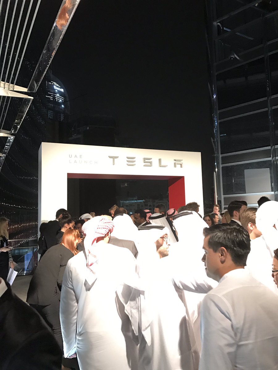 Watch Elon Musk's presentation for the launch of Tesla in Dubai | Electrek