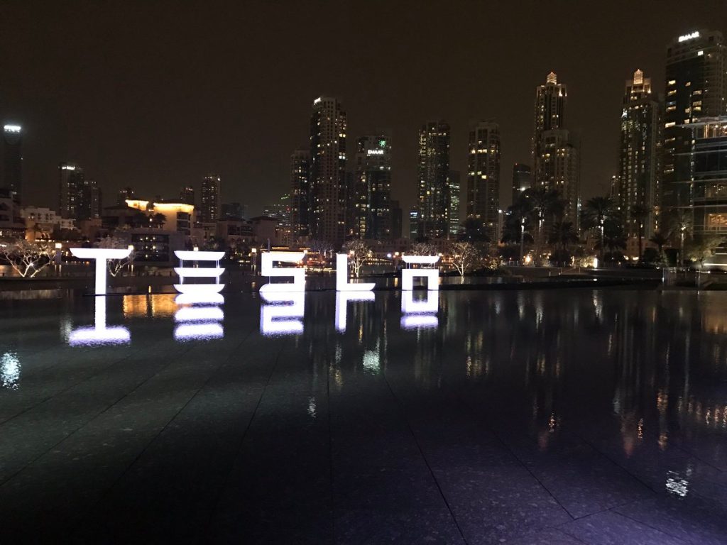 Watch Elon Musk's presentation for the launch of Tesla in Dubai | Electrek