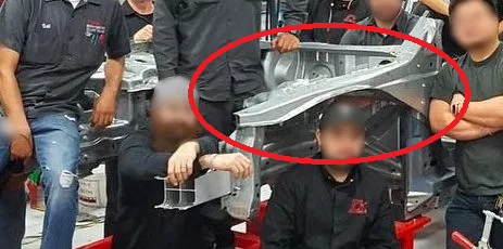 Tesla Model 3: First pictures of chassis and inside the ‘alien ...