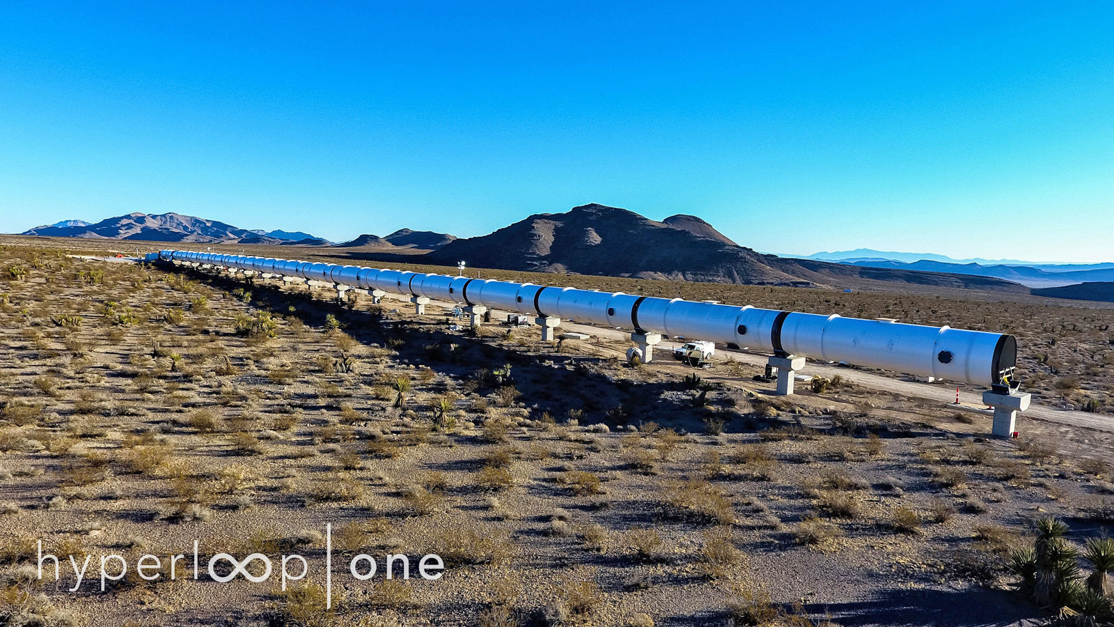 Hyperloop One: images of the first Hyperloop full scale test track ...