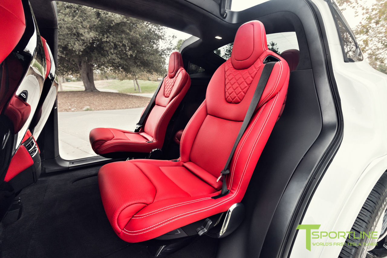 A custom Tesla Model X with a Bentley's interior goes on sale for ...