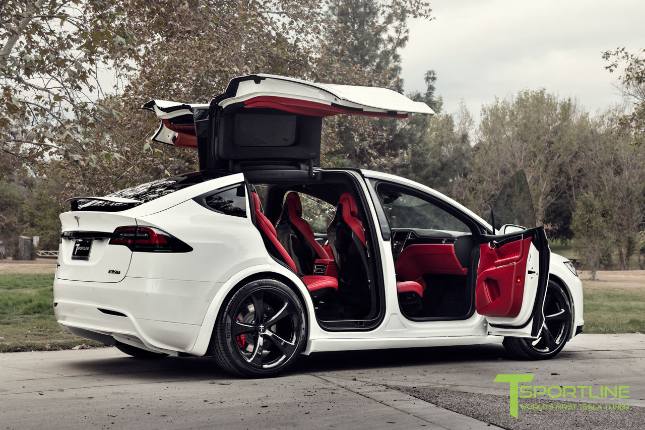 A custom Tesla Model X with a Bentley's interior goes on sale for ...