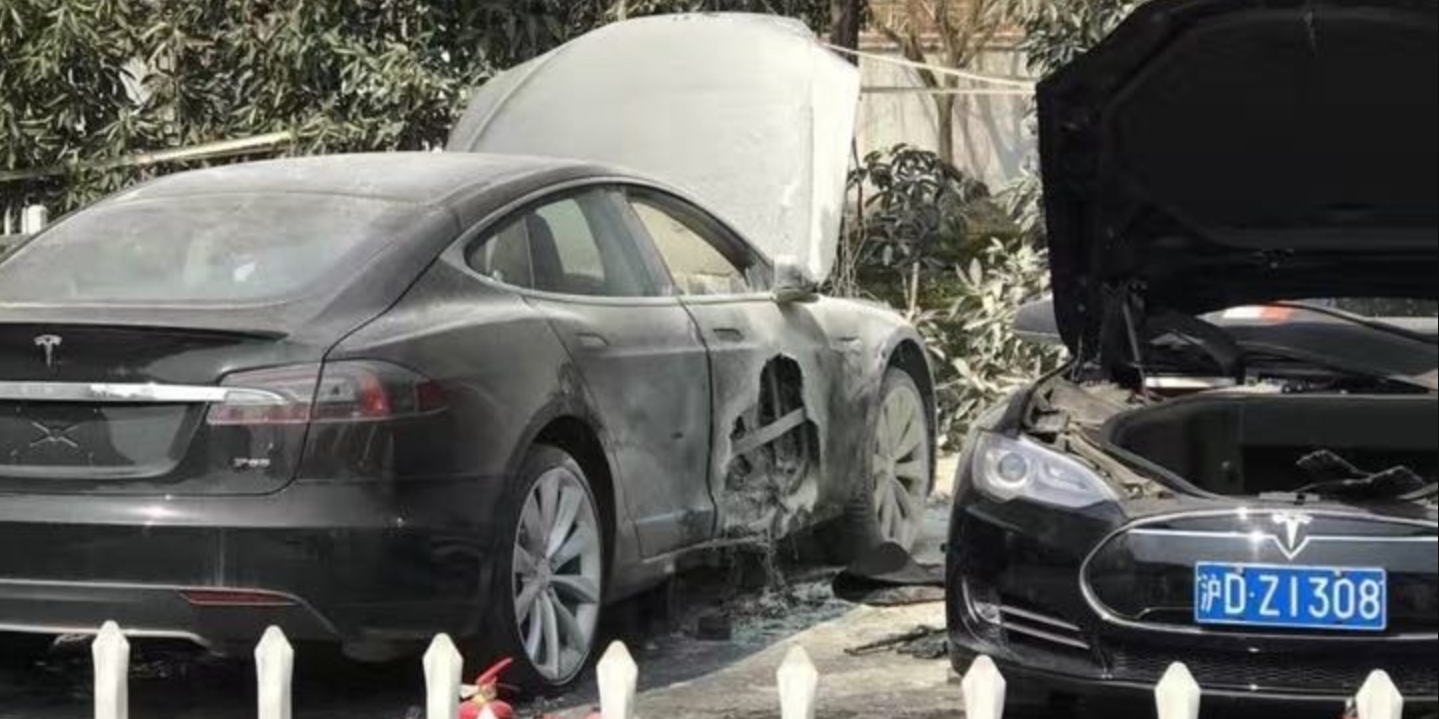 Tesla Model S caught on fire in Shanghai, company is investigating the ...