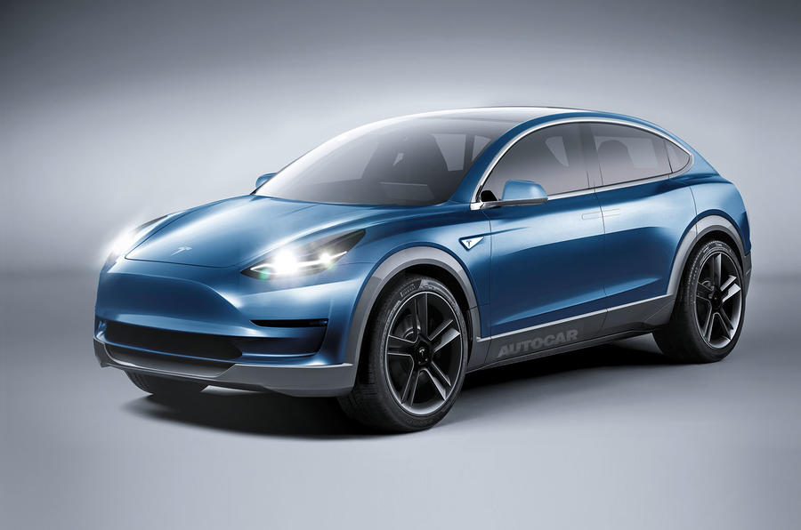 Tesla Model Y unofficial render ahead of launch | Electrek