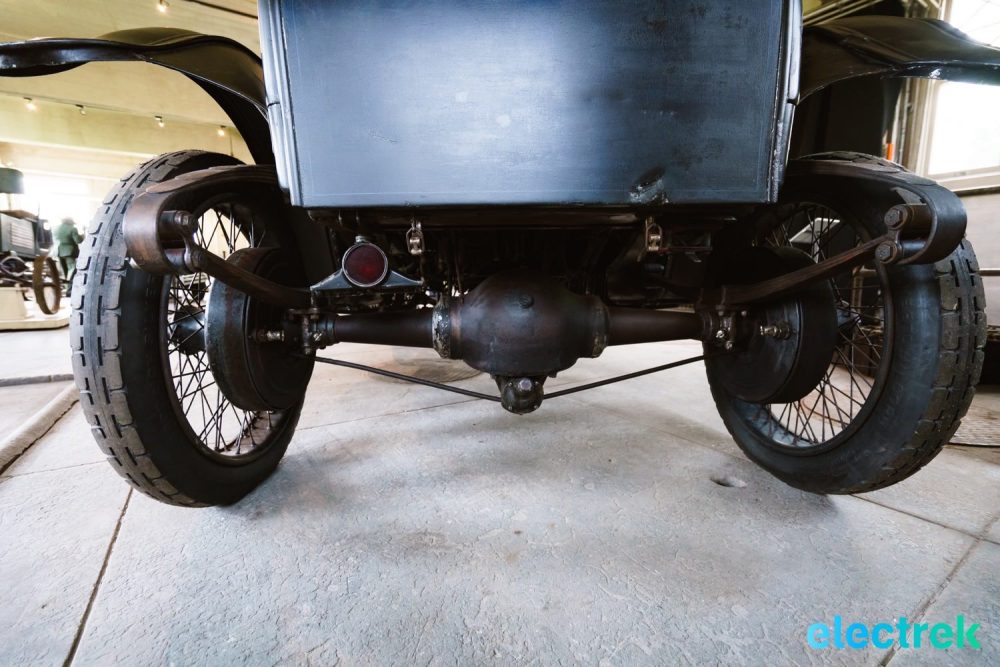 Thomas Edison's DC Charging Station and 1914 Detroit Electric Model 47 ...