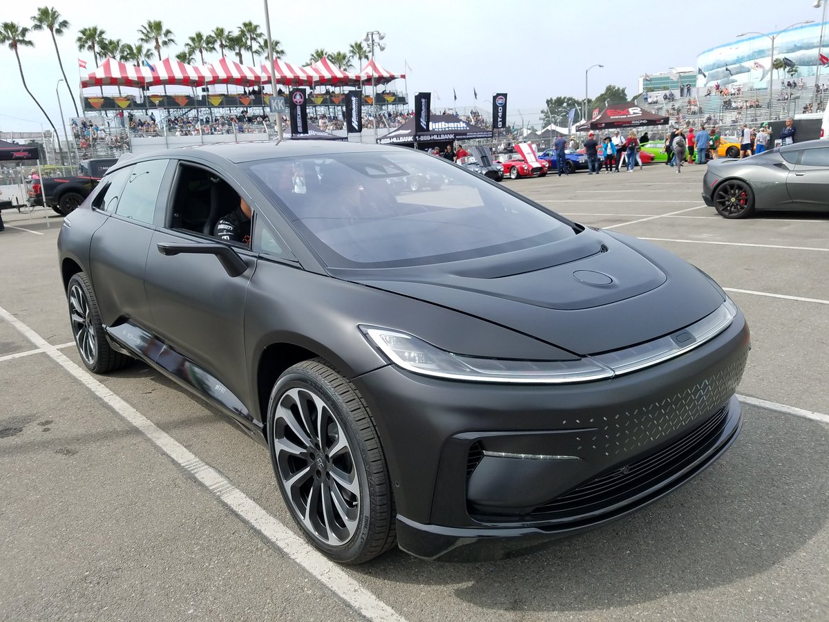 Faraday Future shows a more badass-looking all-electric FF91 beta ...