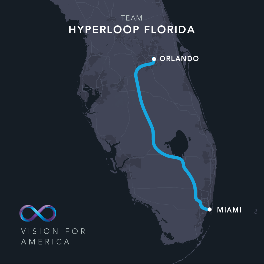 Hyperloop One reveals 11 potential routes for the high-speed ...