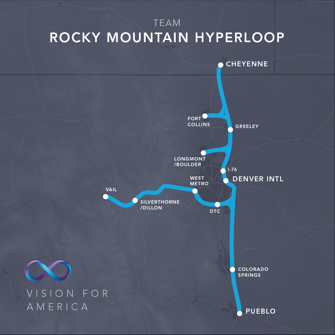 Hyperloop One reveals 11 potential routes for the high-speed ...