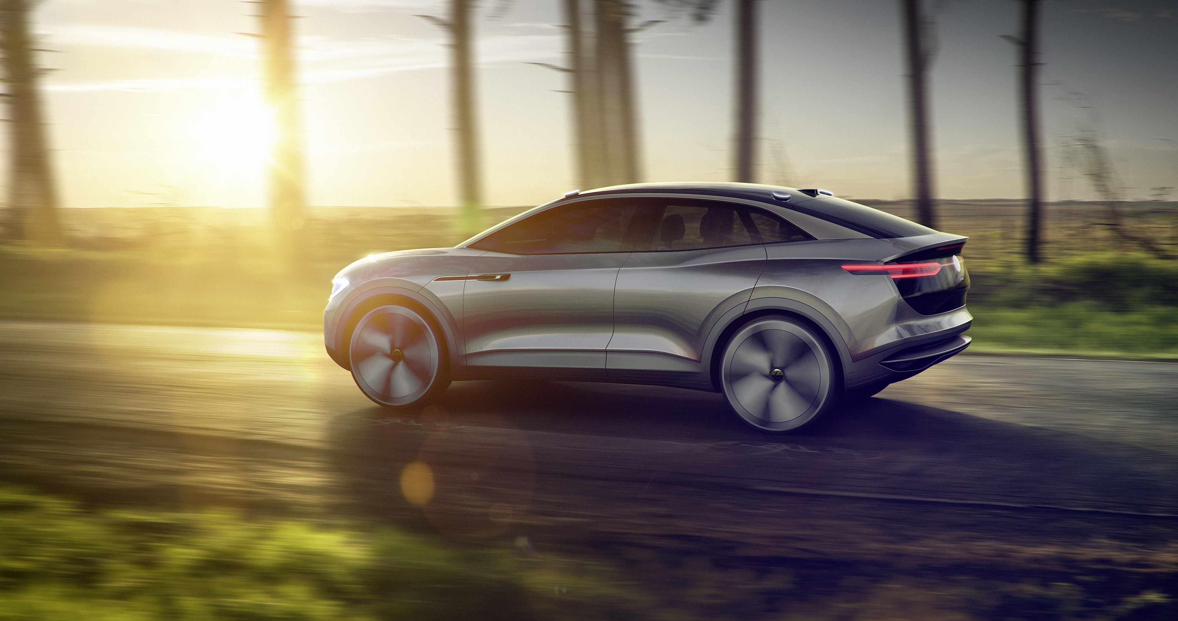 VW unveils new crossover all-electric ID Concept: ~300 miles of range ...