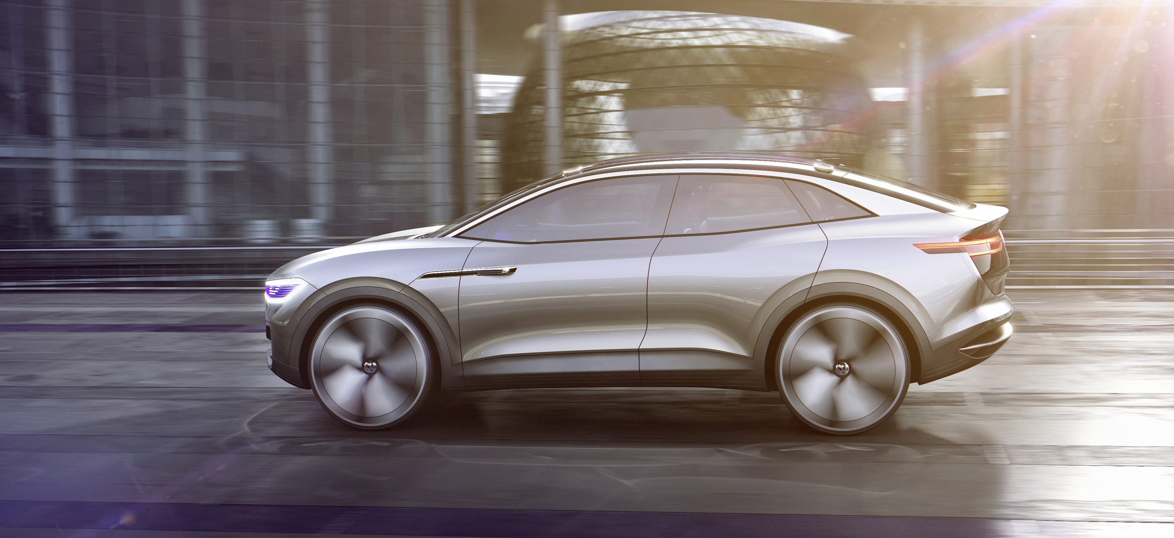 VW unveils new crossover all-electric ID Concept: ~300 miles of range ...