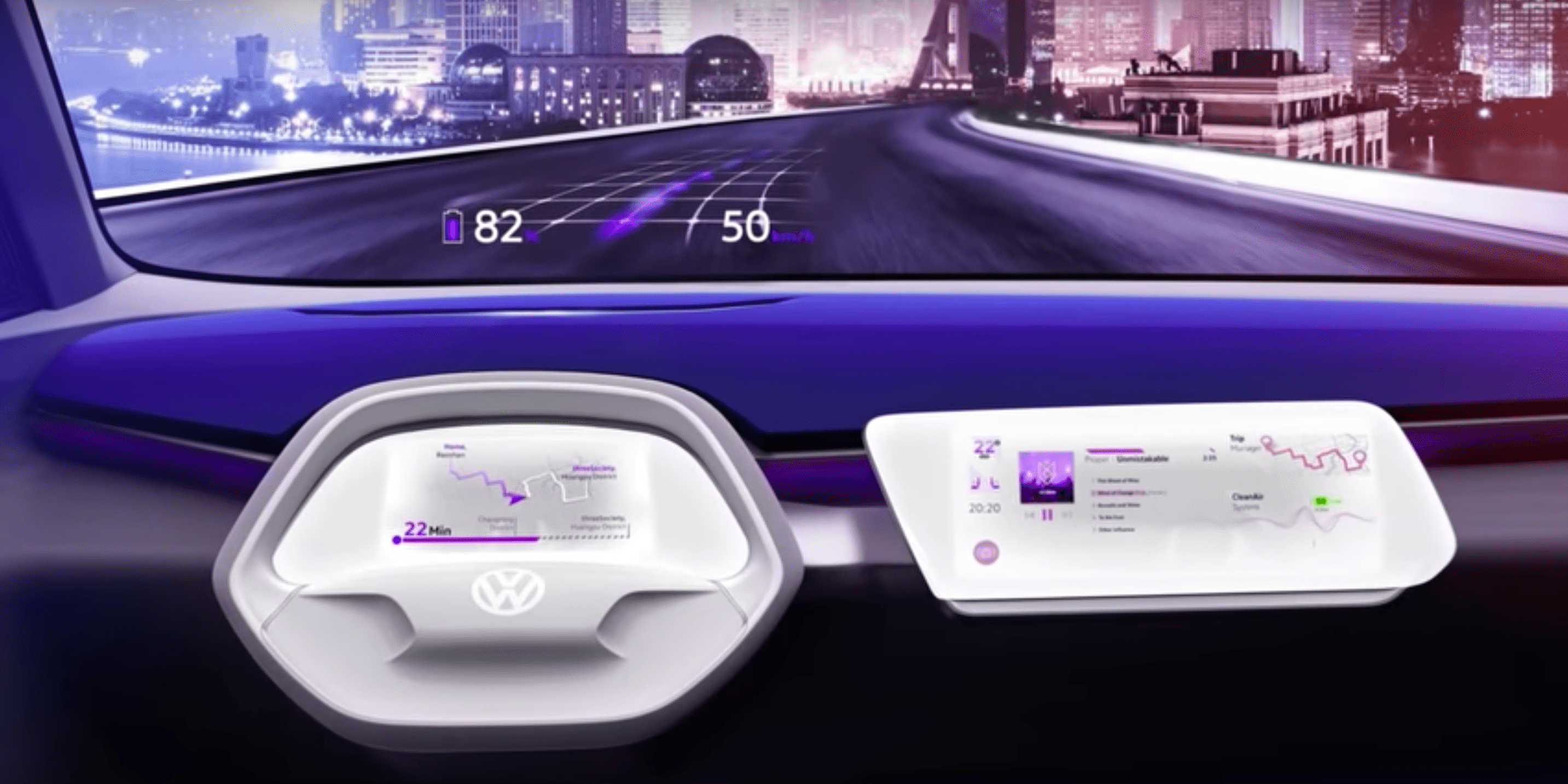 VW unveils new crossover all-electric ID Concept: ~300 miles of range ...
