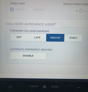 Tesla starts rolling out automatic emergency braking built on its own ...