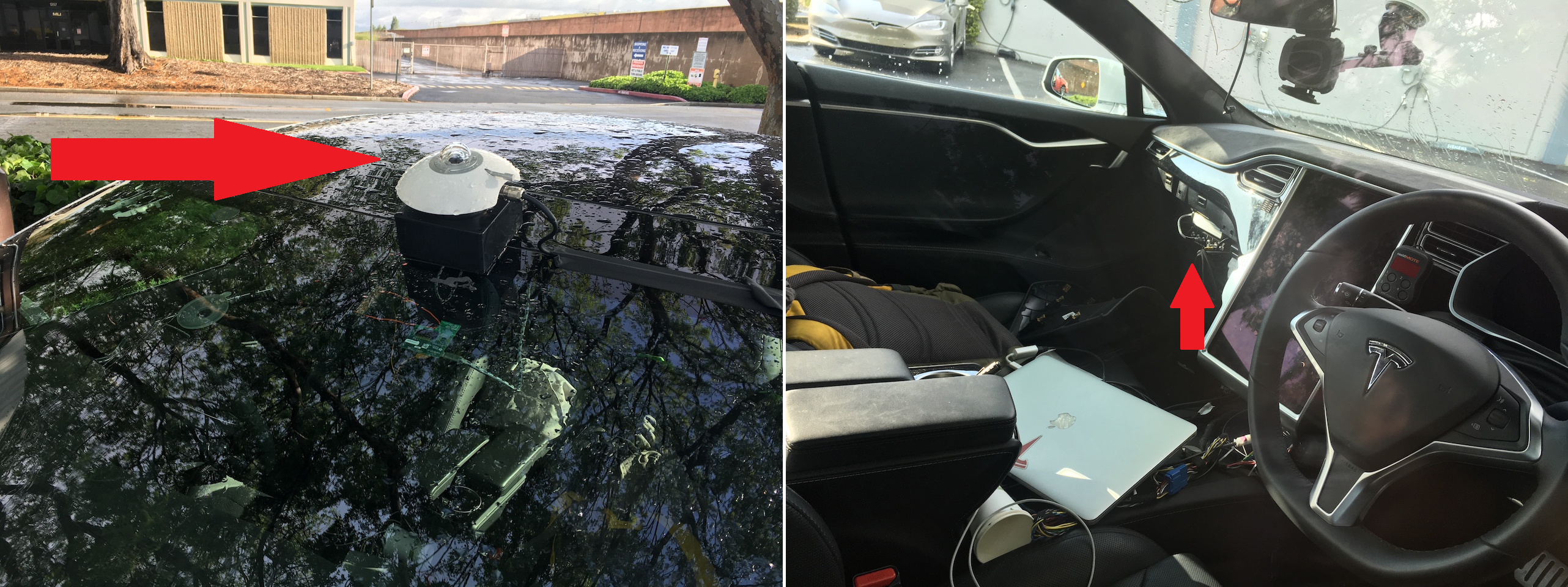 Tesla Model S prototype with new sensors spotted in California - Electrek