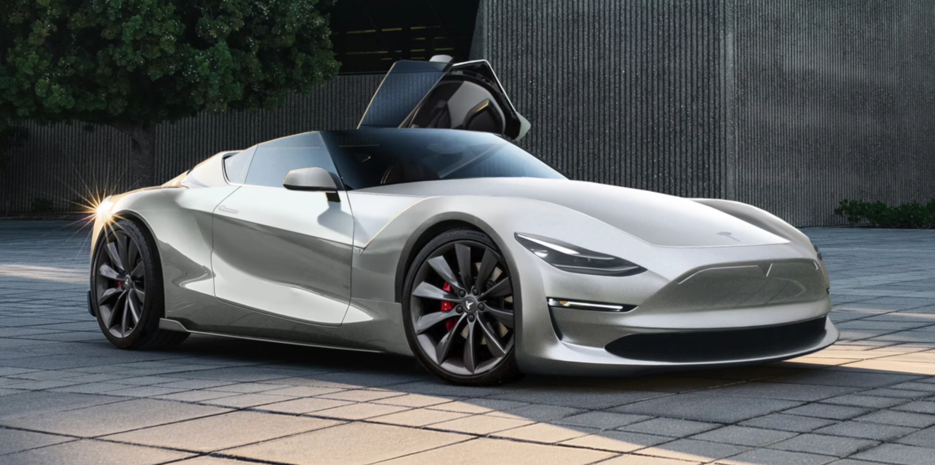 Tesla next-gen Roadster: unofficial render tries to envision Tesla's ...