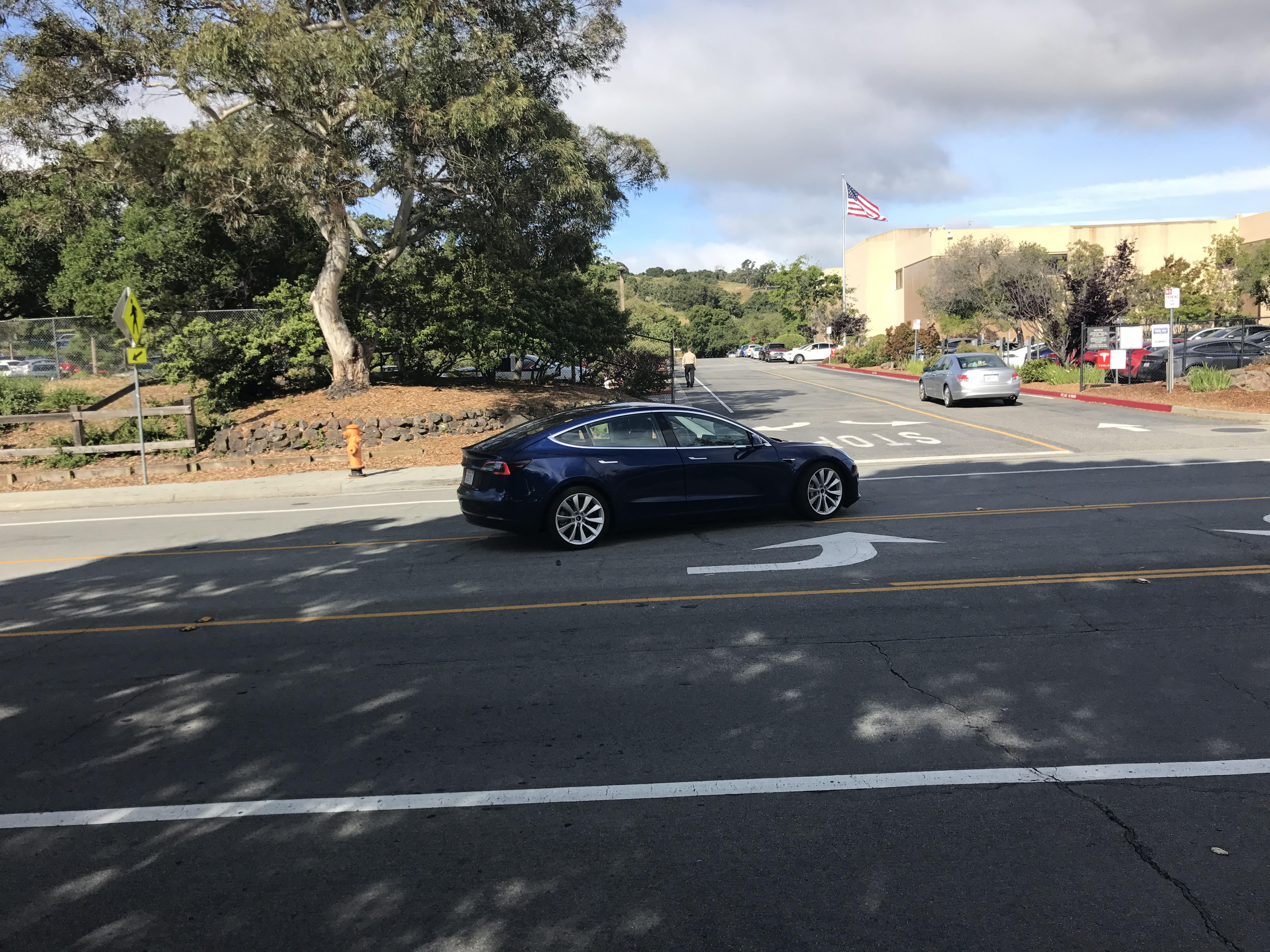 Tesla Model 3: great new high-res look at blue release candidate next ...