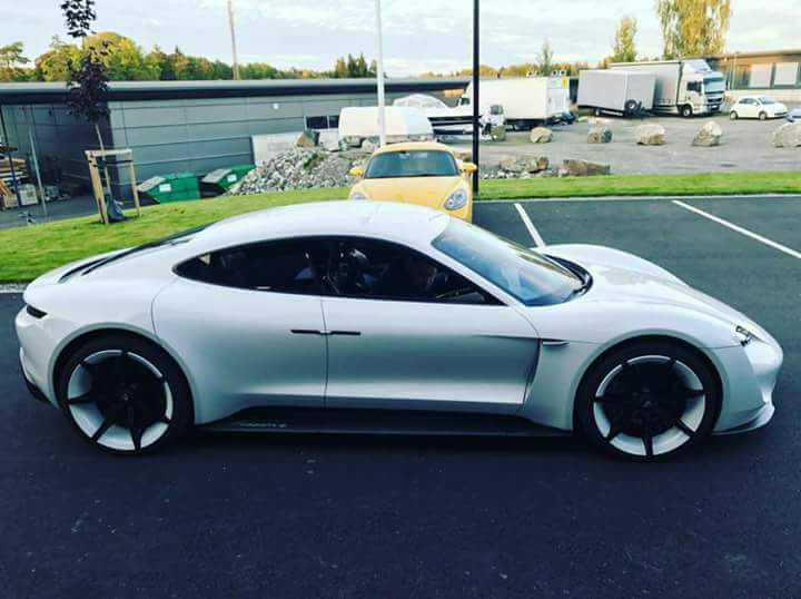 Close look at Porsche's latest all-electric Mission E prototype and ...